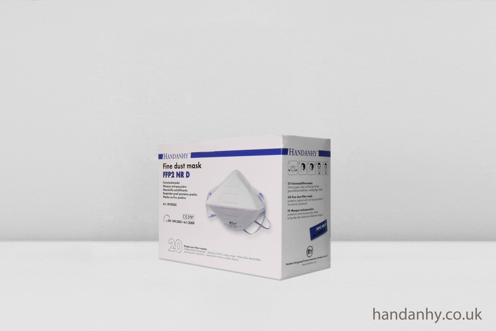 HY8920 FFP2 NR Unvalved (Box of 20) | Handanhy - Respirator ...