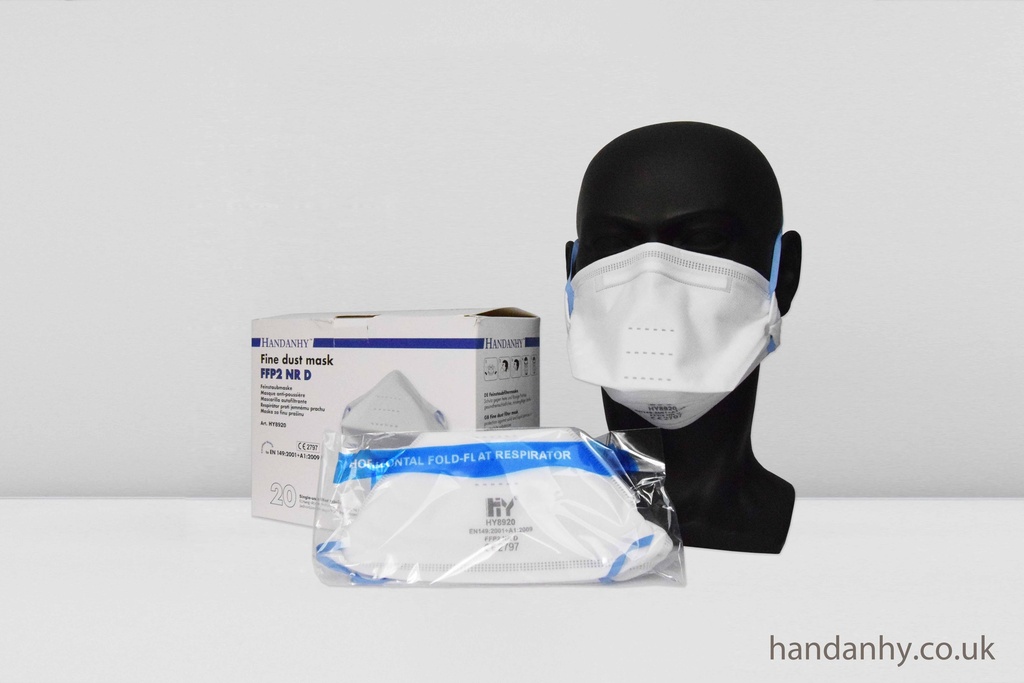 HY8920 FFP2 NR Unvalved (Box of 20) | Handanhy - Respirator ...