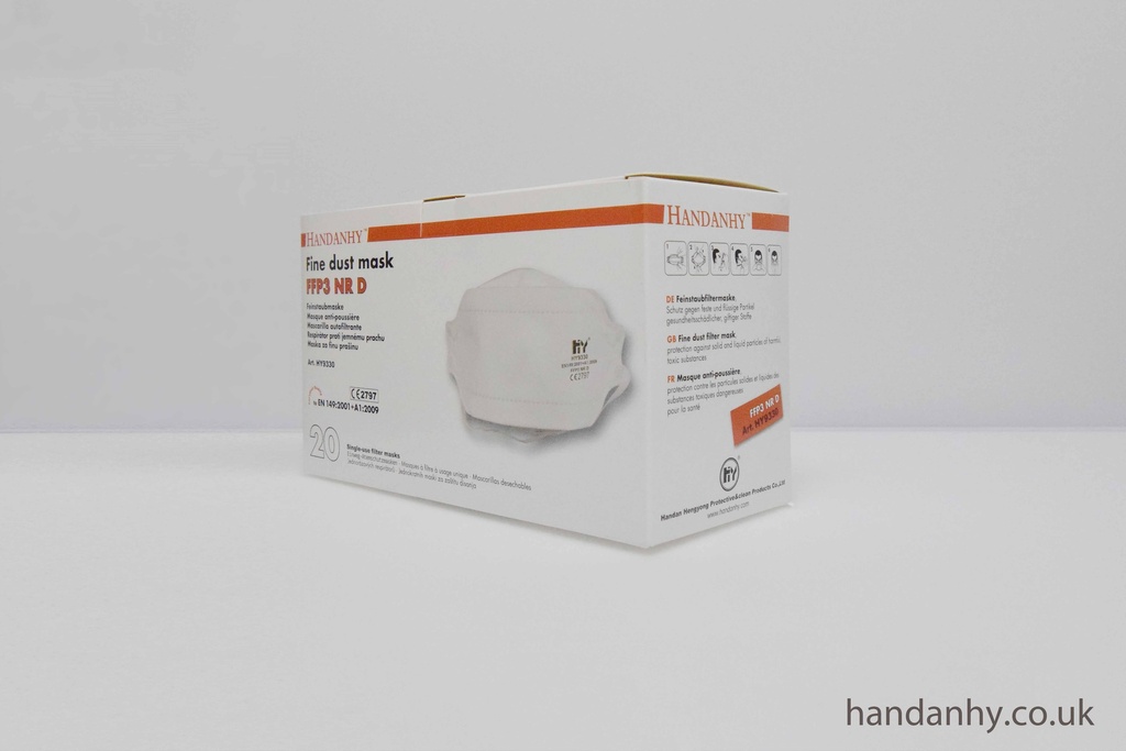 HY9330 FFP3 Respirator NR Unvalved (Box of 20) | Handanhy