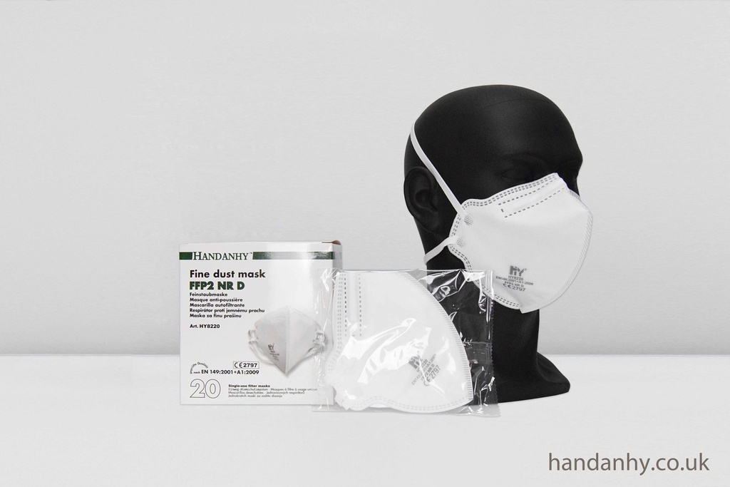 HY8220 FFP2 Respirator NR Unvalved (Box of 20) | Handanhy