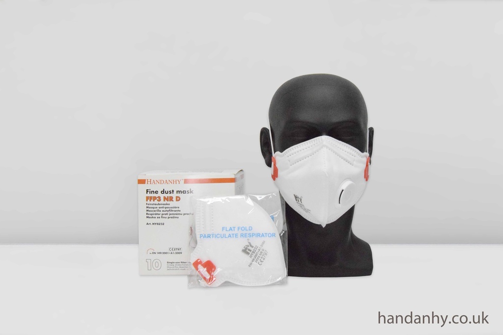HY8232 FFP3 Respirator NR Valved (Box of 10) | Handanhy