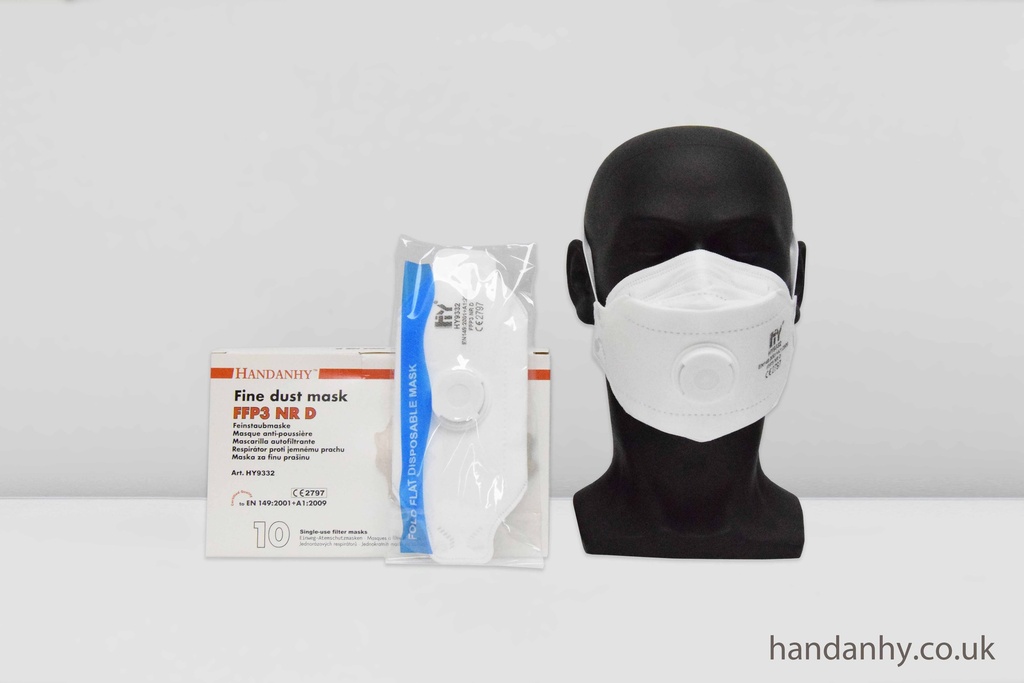 HY9332 FFP2 Respirator NR Valved (Box of 10) | Handanhy