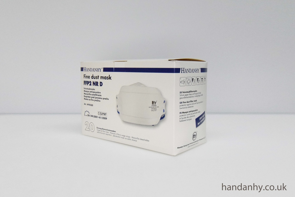 HY9320 FFP2 Respirator NR Unvalved (Box of 20) | Handanhy